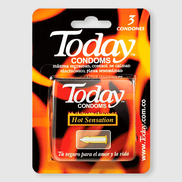Condones Today Hot Sensation - Altoque