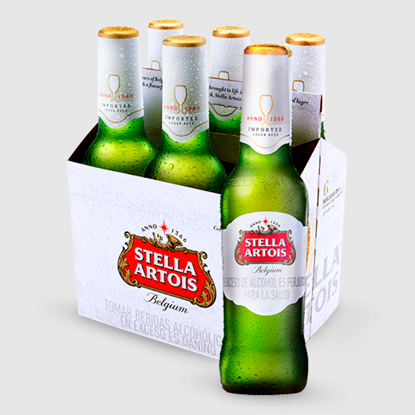 Cerveza Stella Artois six pack 300ml - Altoque