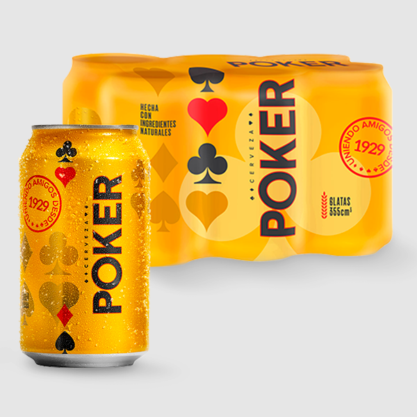 Poker 355ml sixpack