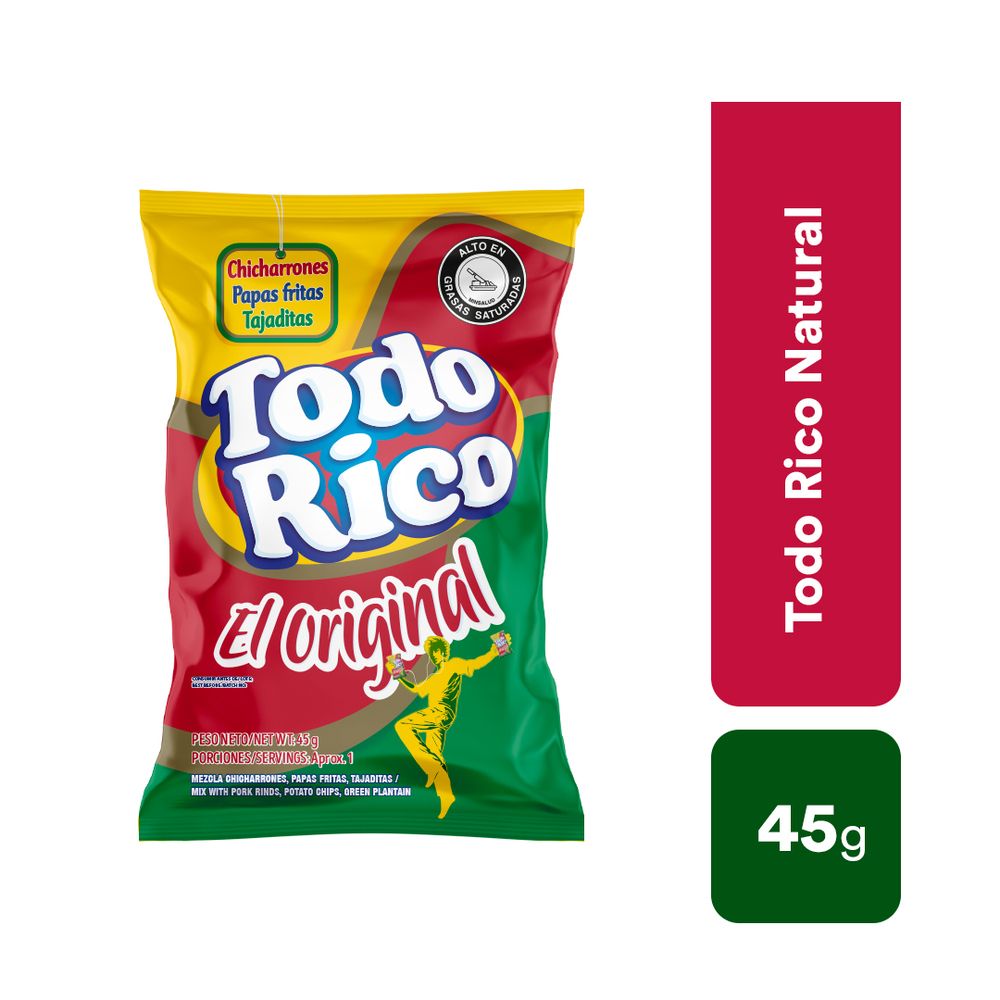 Todo Rico Natural 45 Gr - Altoque