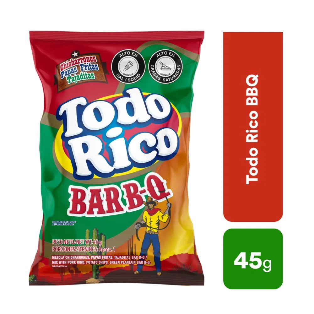 Todo Rico BBQ 45 Gr - Altoque