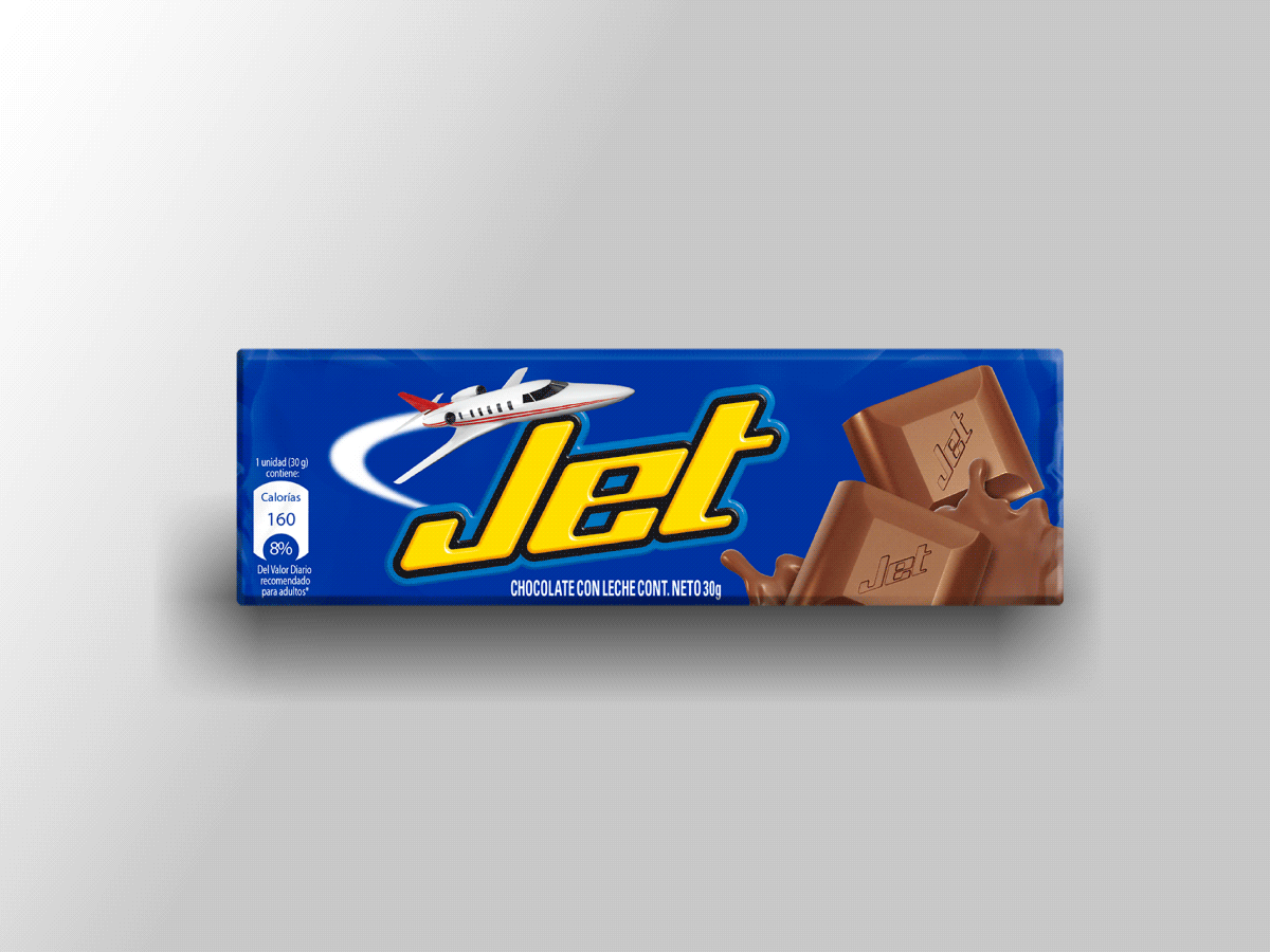 - Chocolatina Jet (25 gr)