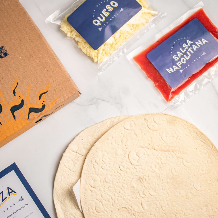 Kit de Pizza Personal En Casa