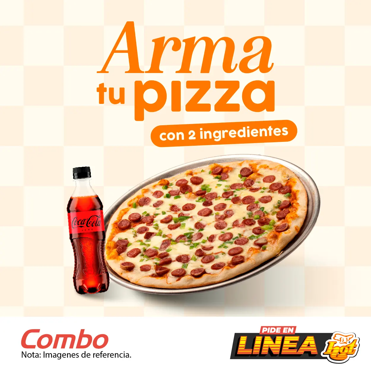 Arma tu Pizza Medium - Hot Restaurante