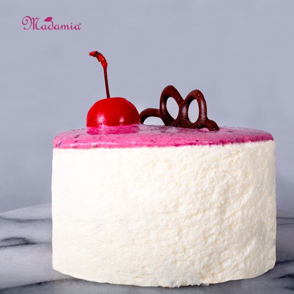 Postre Mini Mousse Light Yogurt Arándano - Madamia Pastelería