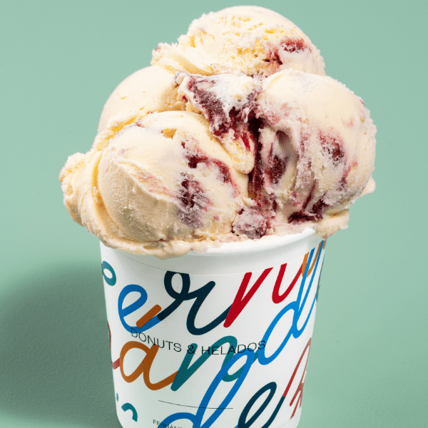 Helado yogurt Acai y frutos Rojos - Masa