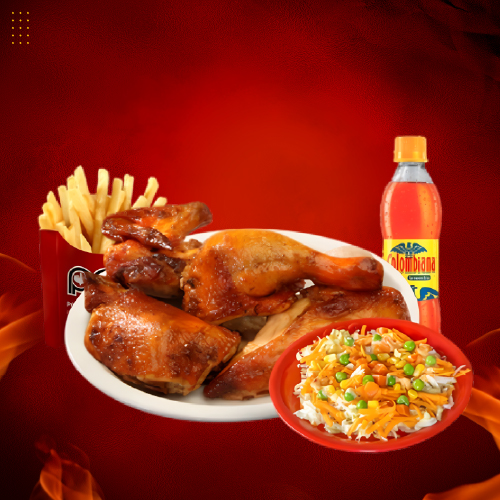 Combo 1/2 Pollo Asado - PPC