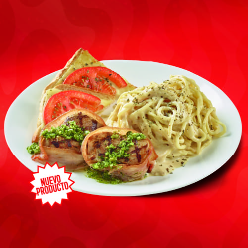 Solomito de Cerdo con Spaghettis - PPC