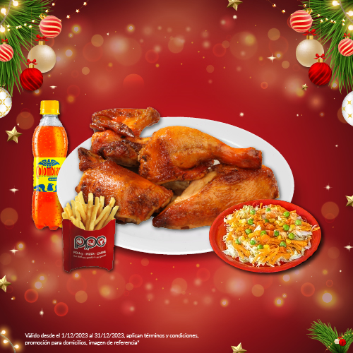 Combo 1/2 Pollo Asado - PPC