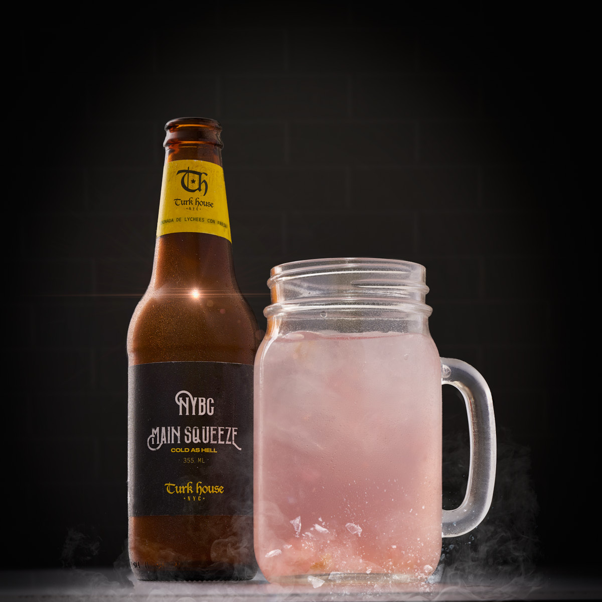 Limonada De Lychees Con Fresa - TURK HOUSE NYC